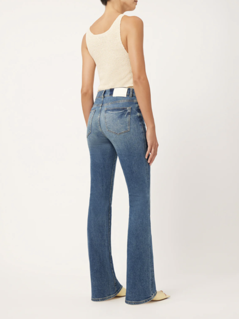 DL1961 Bridget Boot 33" Jean - Erie - Stick and Ribbon